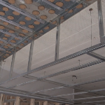 Building Vertical Drywall Ceiling Drops | Suspended Ceiling Drywall ...